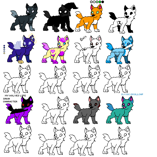 Editing Create Your MHA Character - Free online pixel art drawing tool ...