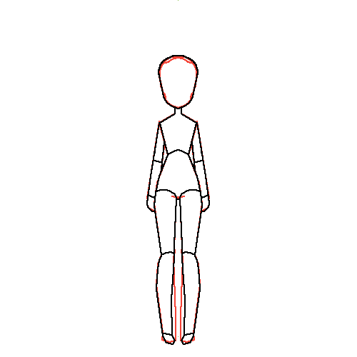 Pixilart - Ball Jointed Doll Base by Meekoo