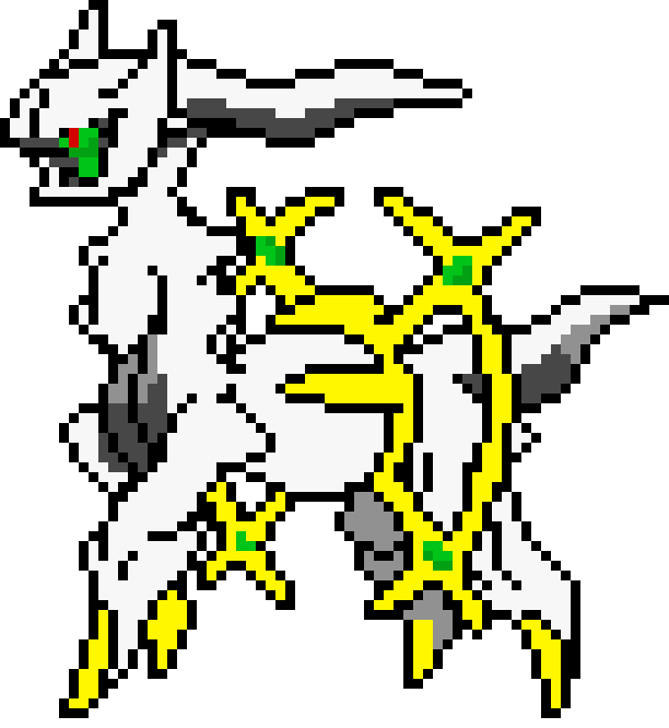 Minecraft Pixel Art Legendary Pokemon
