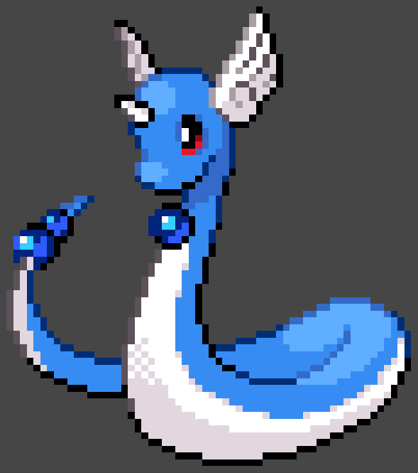 Shiny Dragonair Sprite