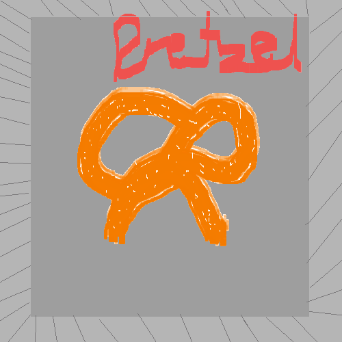 Pixel Pretzel Pacman