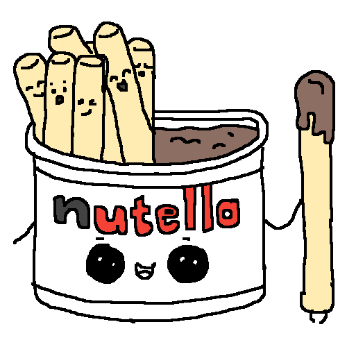 Cute Nutella Drawing