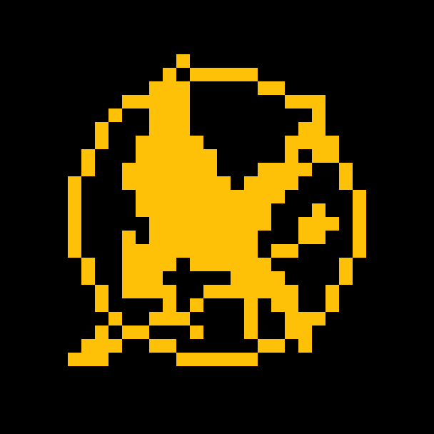 Hunger Games Logo Minecraft Small
