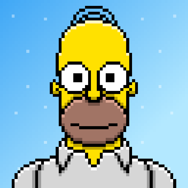 Homer Simpson Pixel Simpsons' Pixel Art Fan Tribute Will Become The