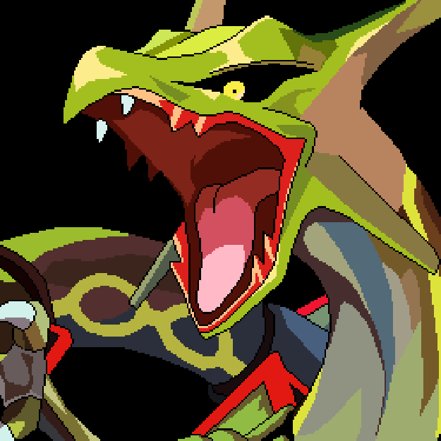 Minecraft Rayquaza By Burninggodzillalord Burninggodzillalord