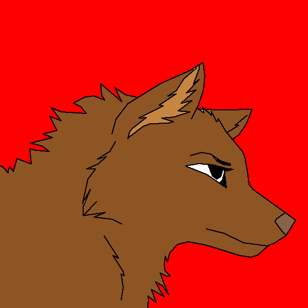 Brown Wolf Gif