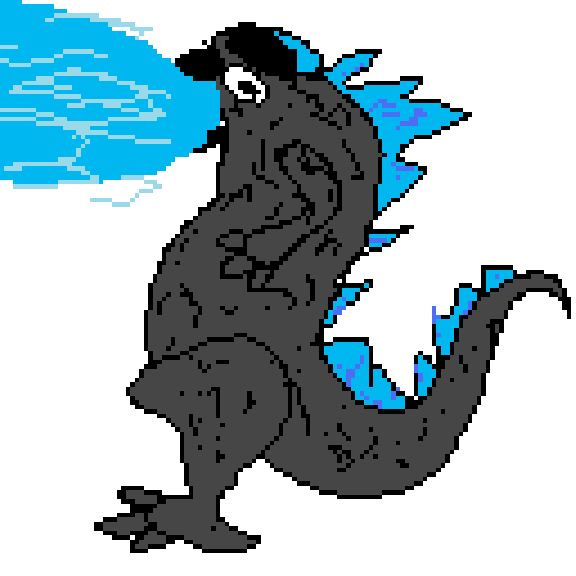 Godzilla Pixel Art Godzilla Designs, Themes, Templates And