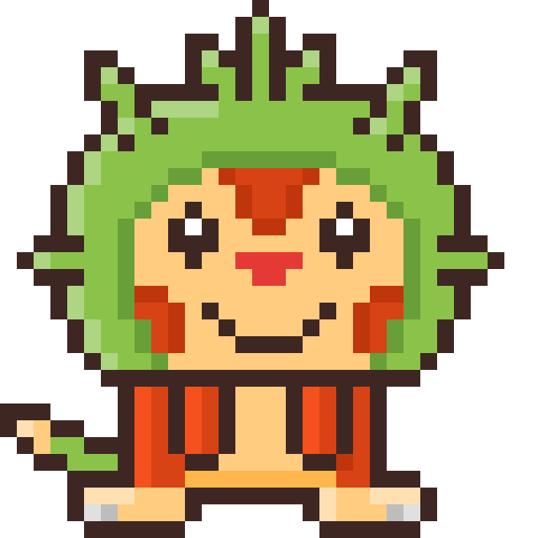 Chespin Pixel Art