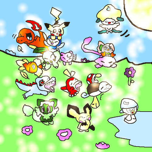 Shiny Torchic Sprite