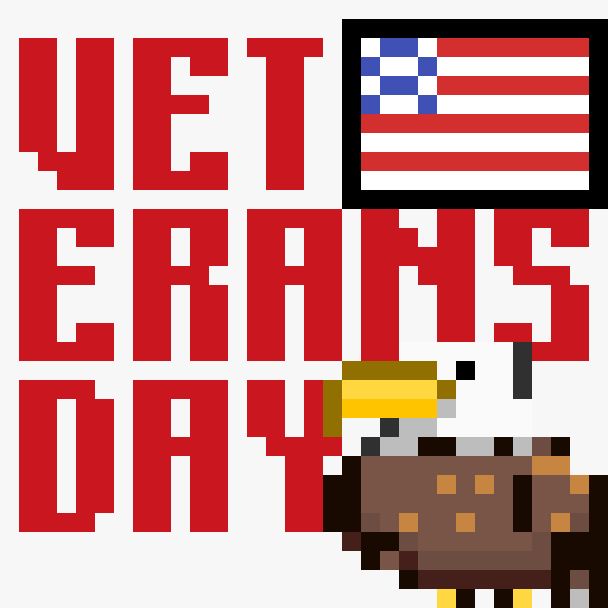 Pixel Arts Veterans Day Vintage 5,800+ Veterans Day Stock