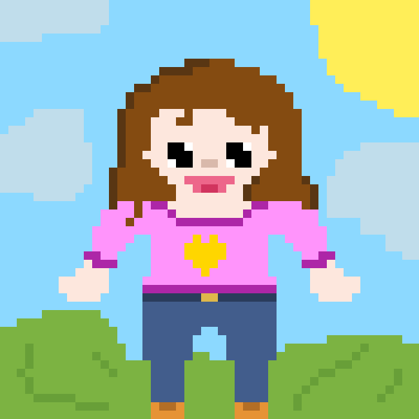 Undertale Pixel Art Template Undertale Wallpaper PSD, High Quality