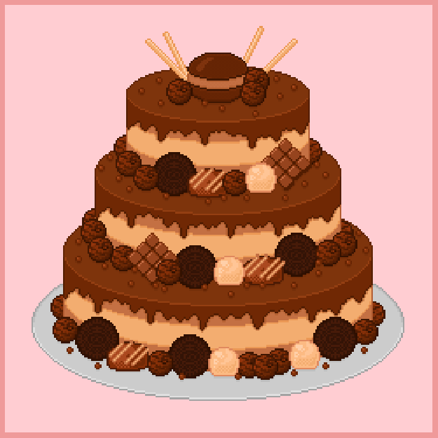 Chocolate Cake Drawing