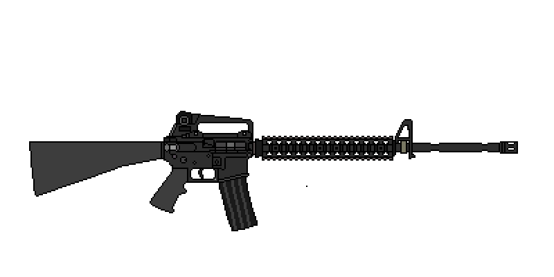 M16a4 Silhouette