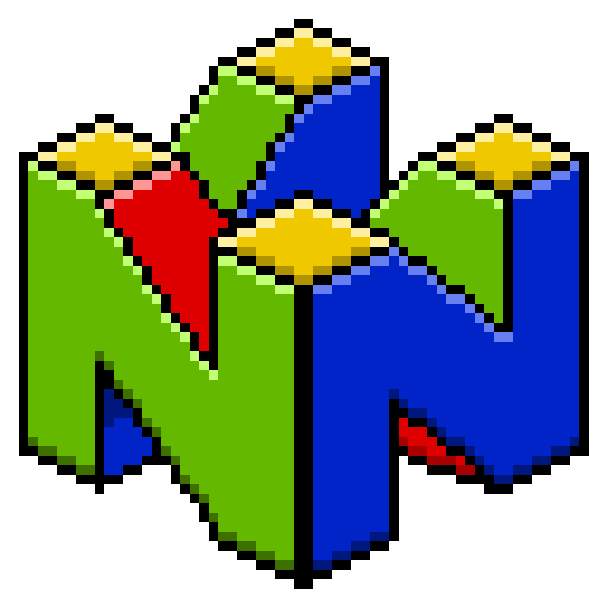 Nintendo 64 Logo Hd Super Mario 64 Logo, Nintendo, Retro, Classic,