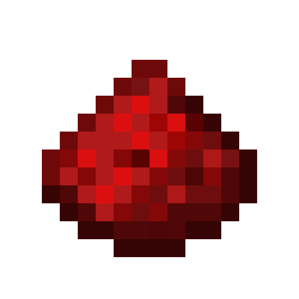 Minecraft Redstone Pixel Art