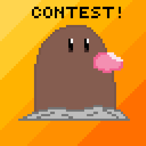 Diglett Pixel Sprite
