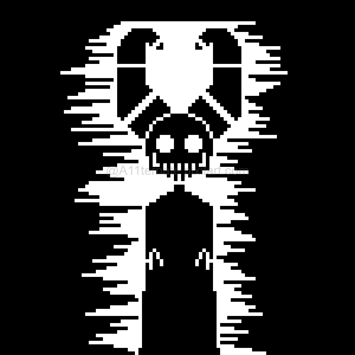 Pixilart - Void Akuma by A11ternate