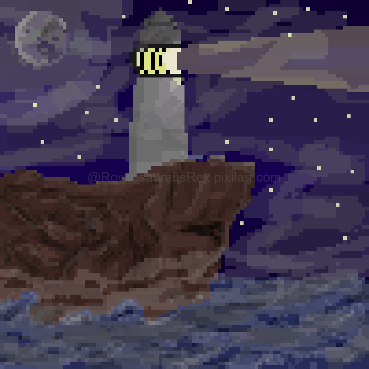 Pixilart - Lighthouse Frame 0 by RowrosaurausRex
