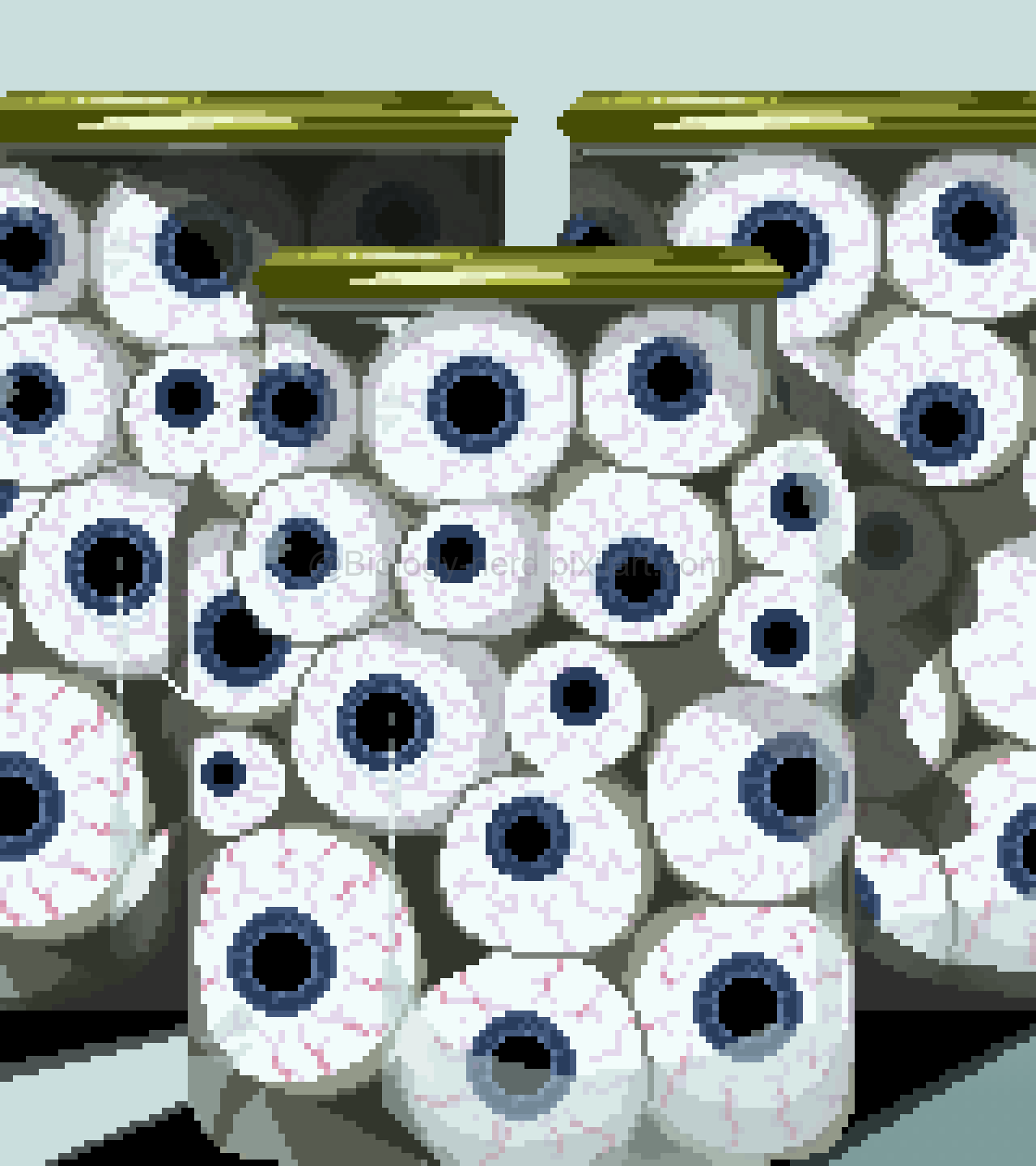 Pixilart - Pickled Eyeballs by Biology-nerd