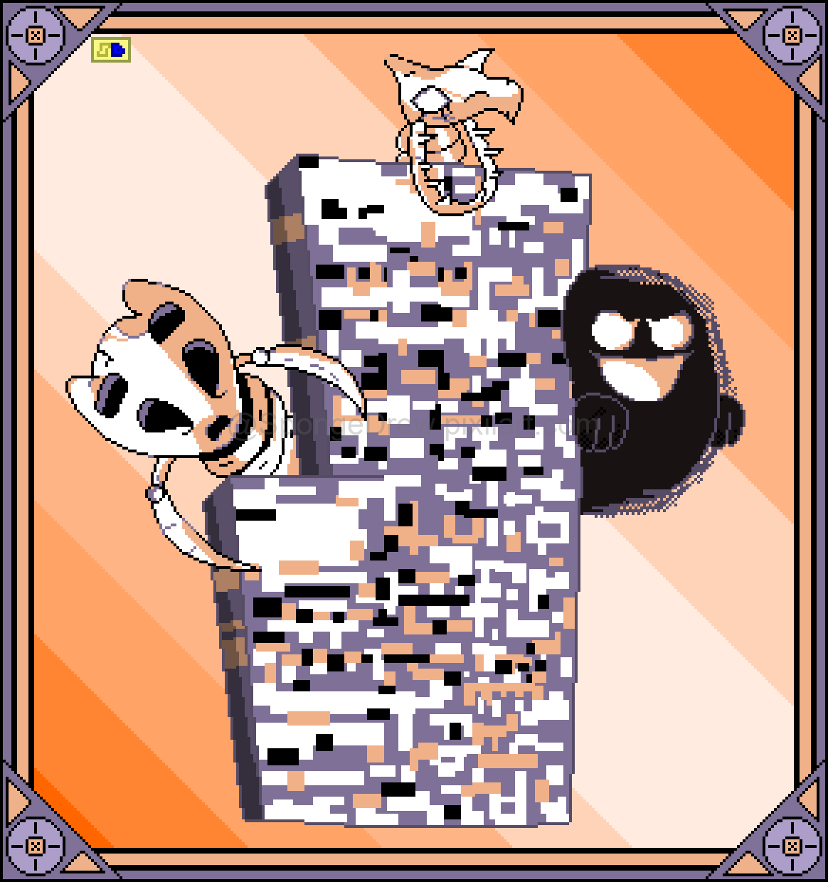 Pixilart - MissingNo by SpongeDrew