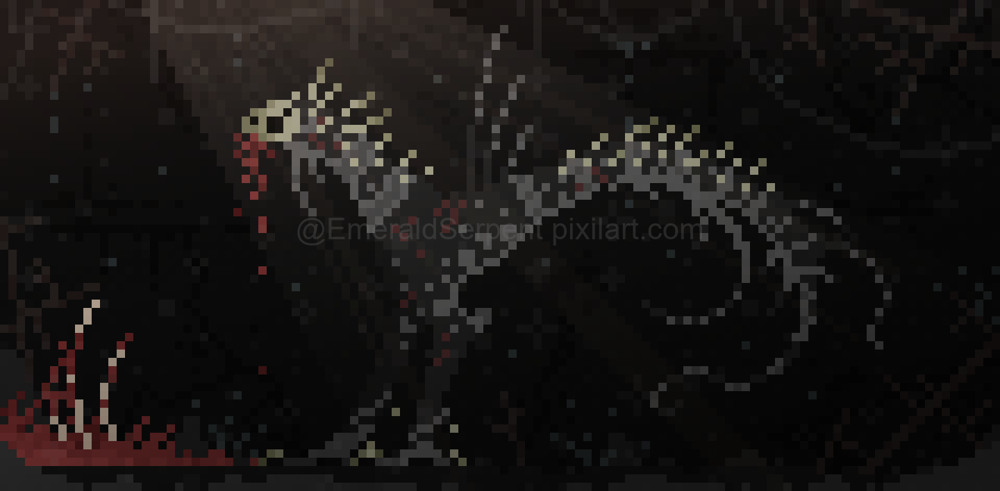 Pixilart - Viper-Wolf by EmeraldSerpent