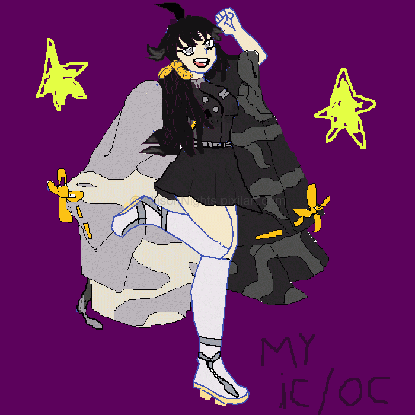 Pixilart - My Ic/Oc uniform by AllisonNights