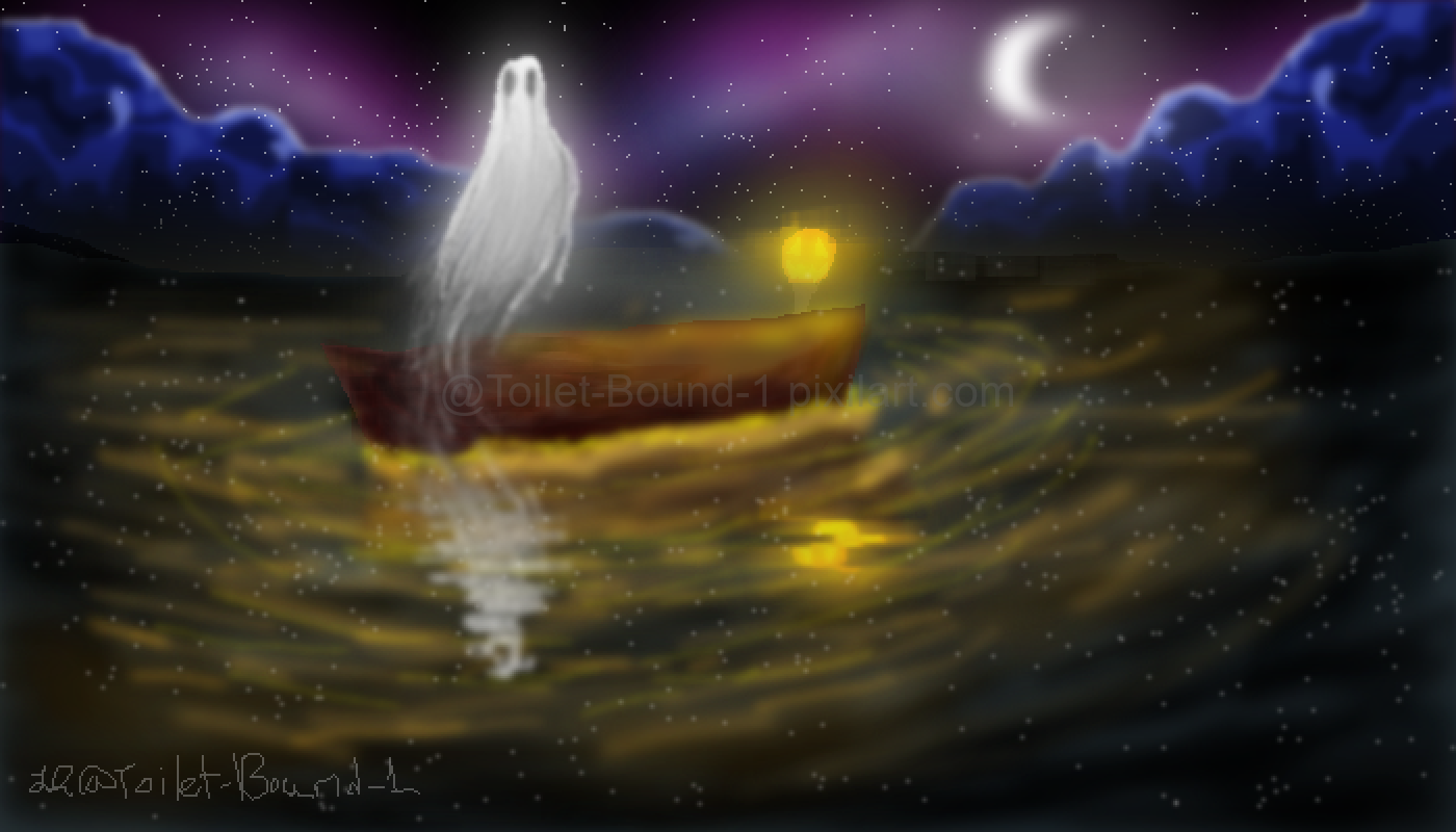 Pixilart - Ghost Ship by Toilet-Bound-1