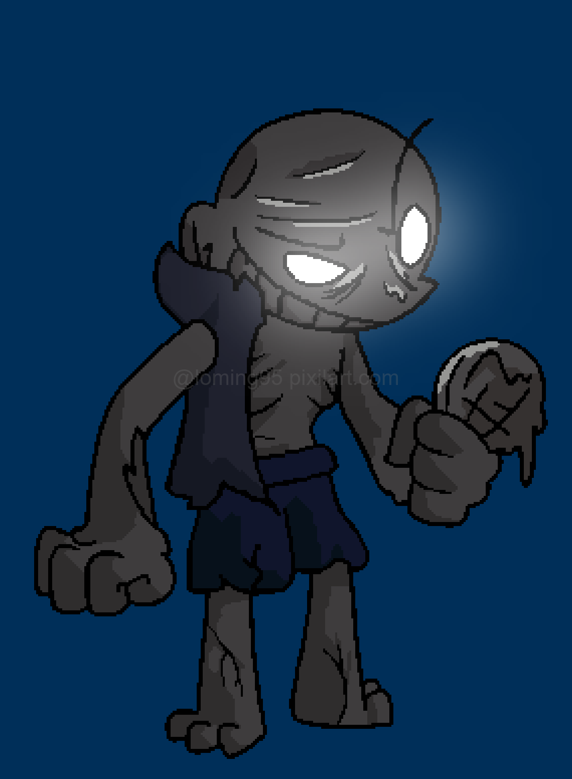 Pixilart - FNF SCP 106 by loming95