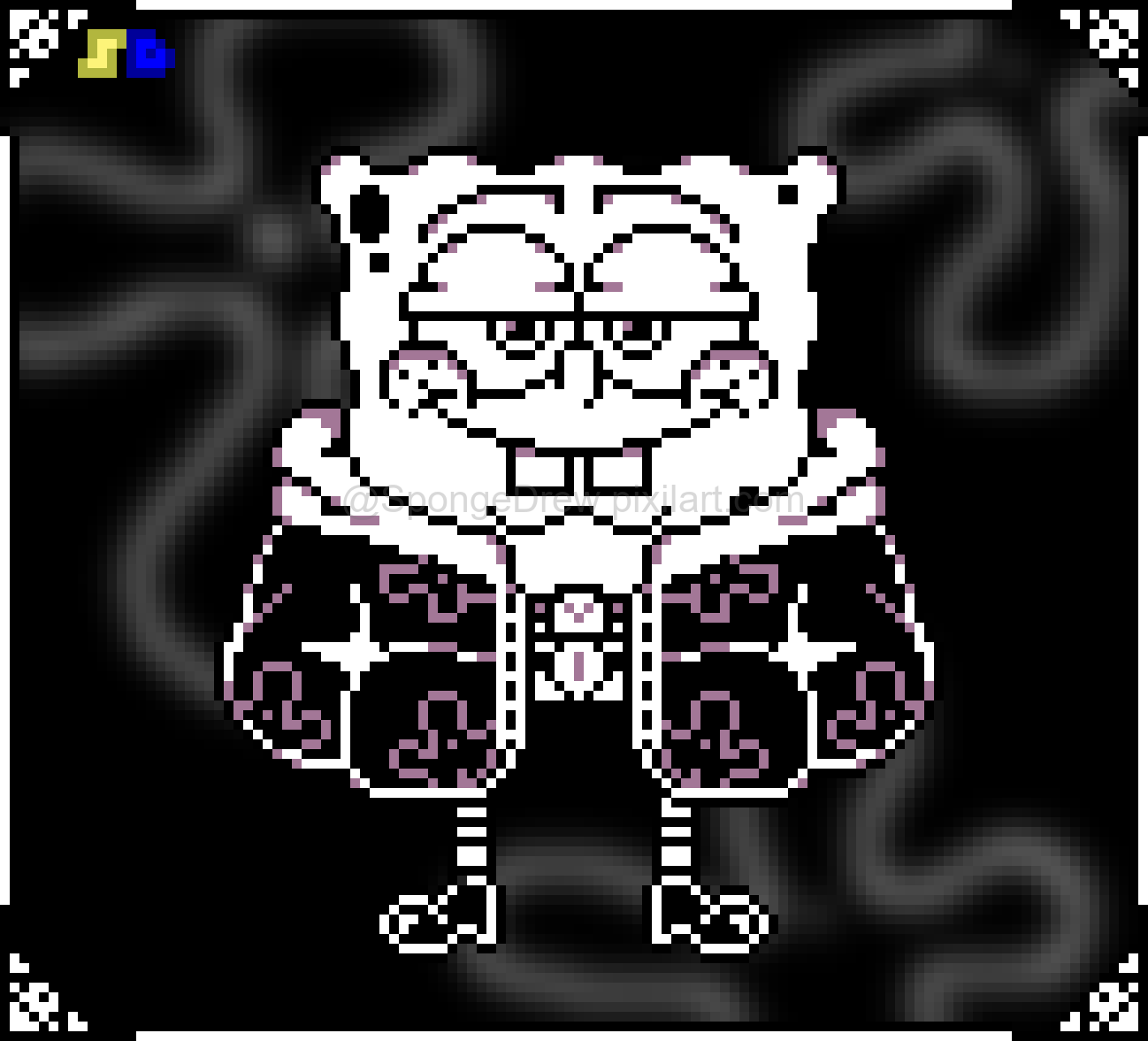 Pixilart - SpongeBob UnderTale by SpongeDrew