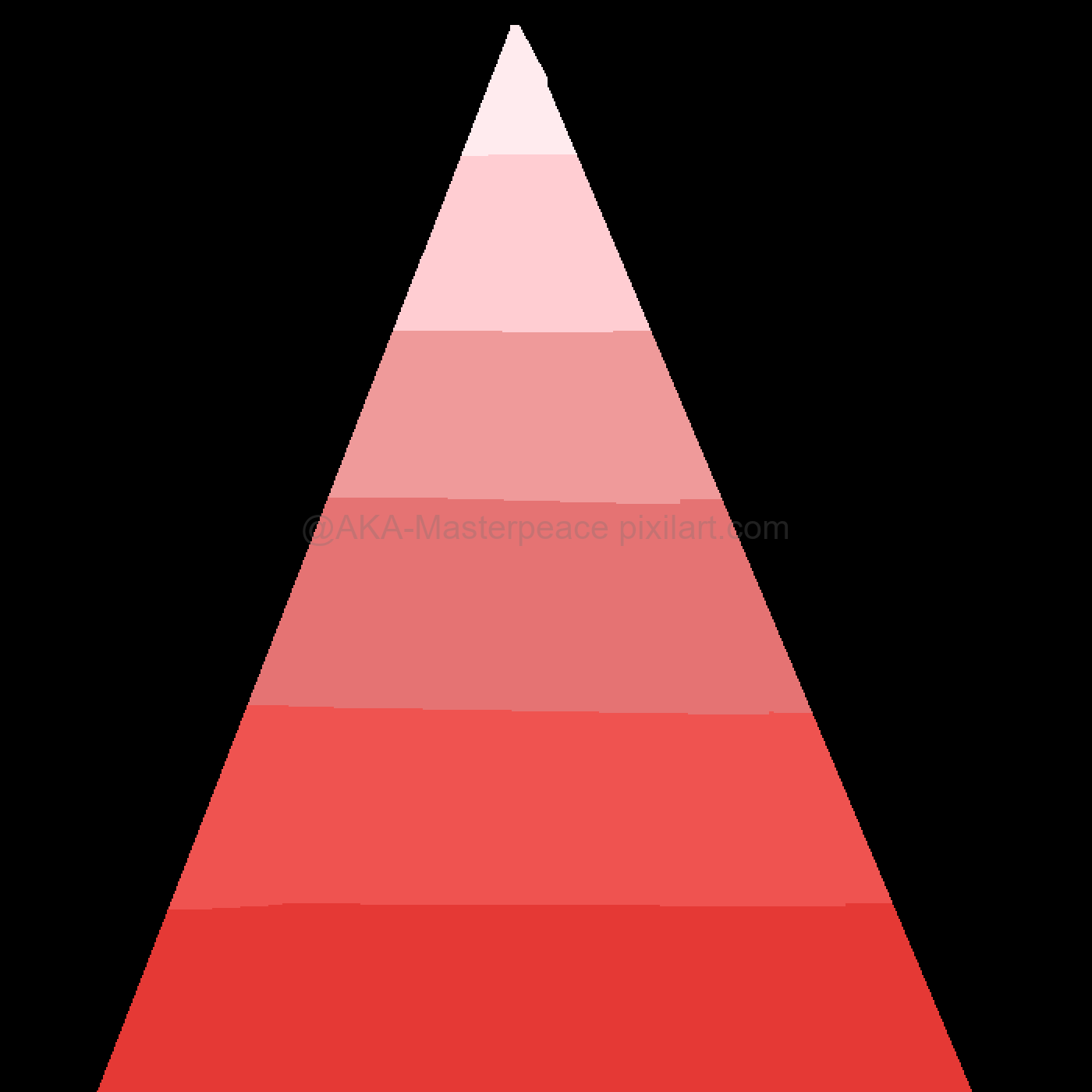Pixilart - Color shade pyramid by AKA-Masterpeace