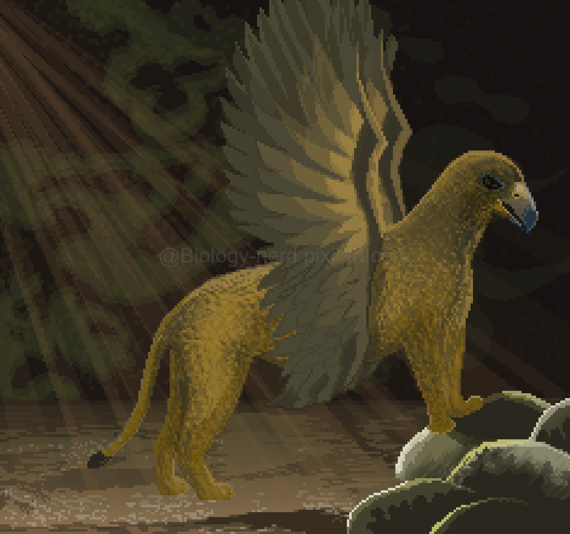 Pixilart - Griffin by Biology-nerd
