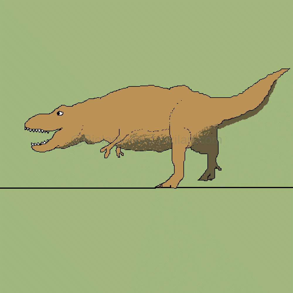 T Rex Hates Pushups But Loves Planking