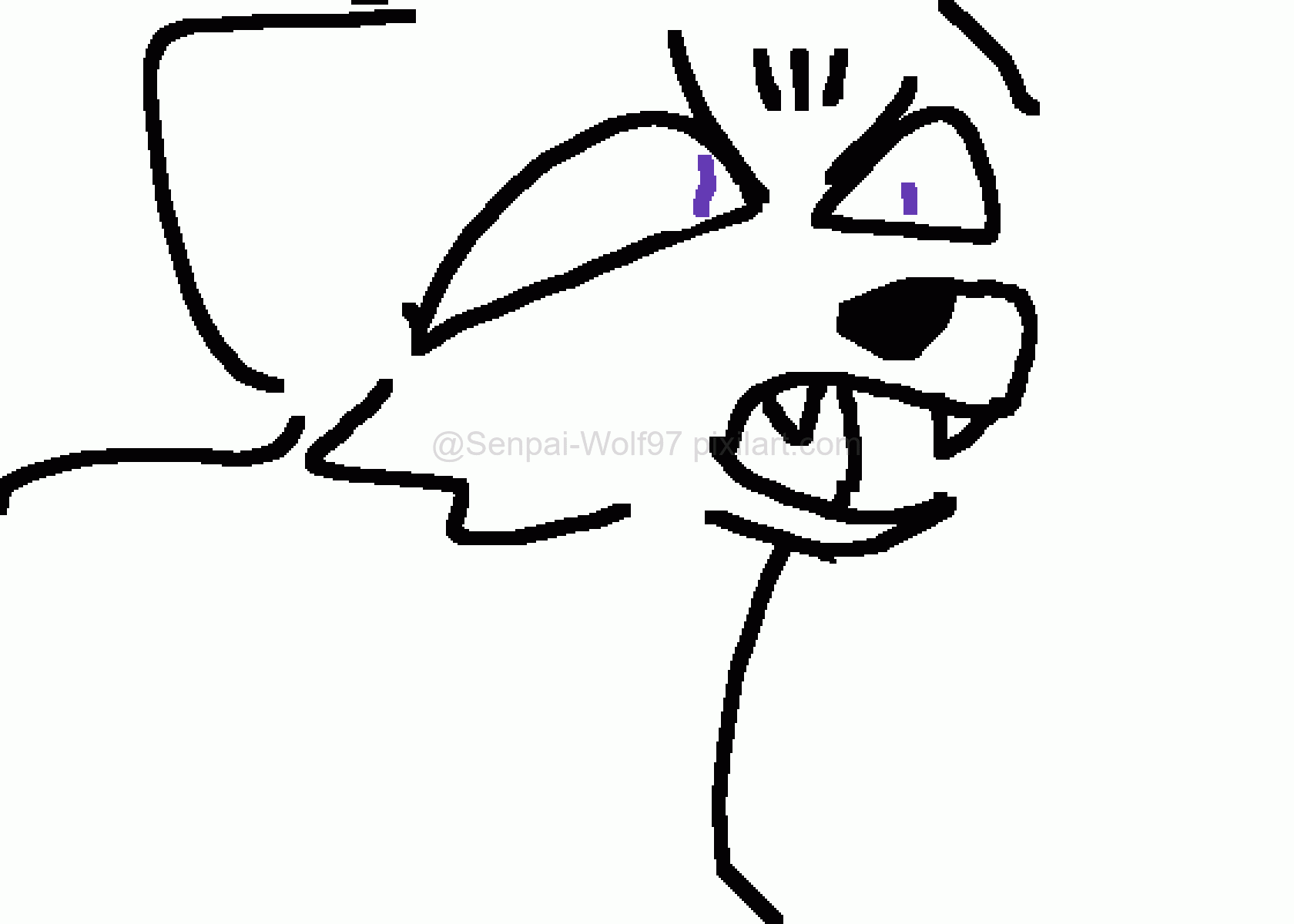 Pixilart - Unfinished Animation by Senpai-Wolf97