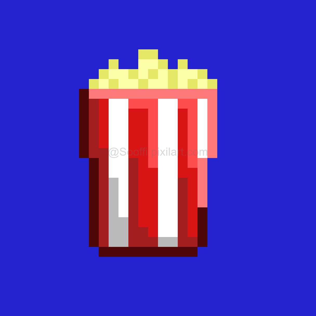 Pixilart - Popcorn by Sooffi
