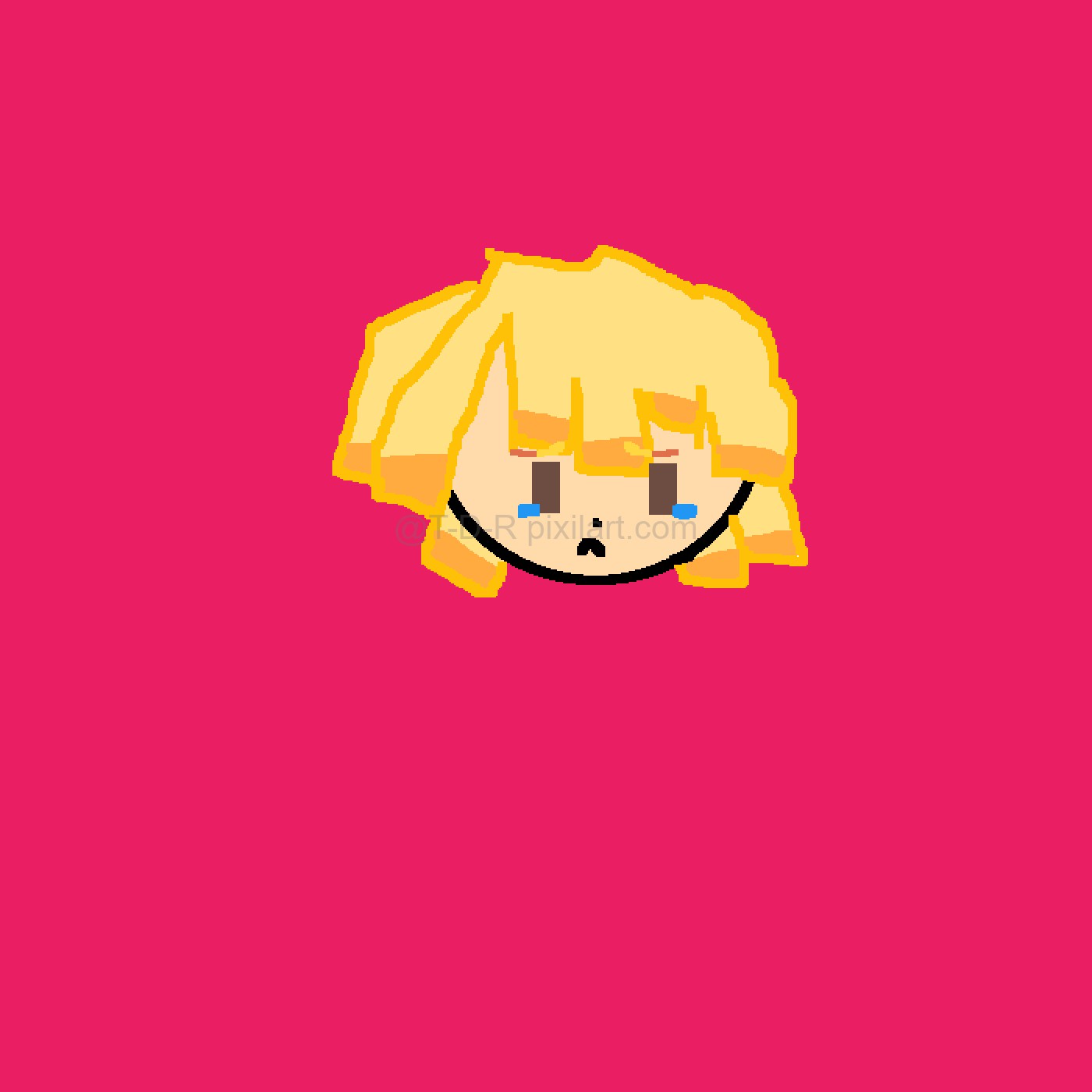 Pixilart - Lazy head by T-D-R