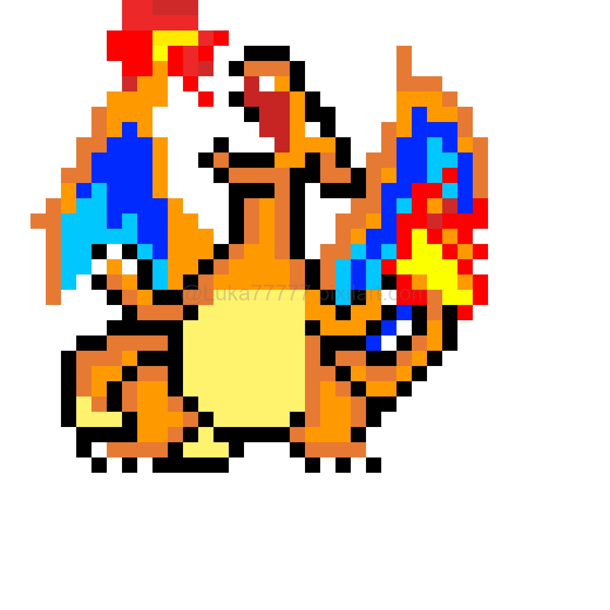 Pixilart - Charizard by Luka77777
