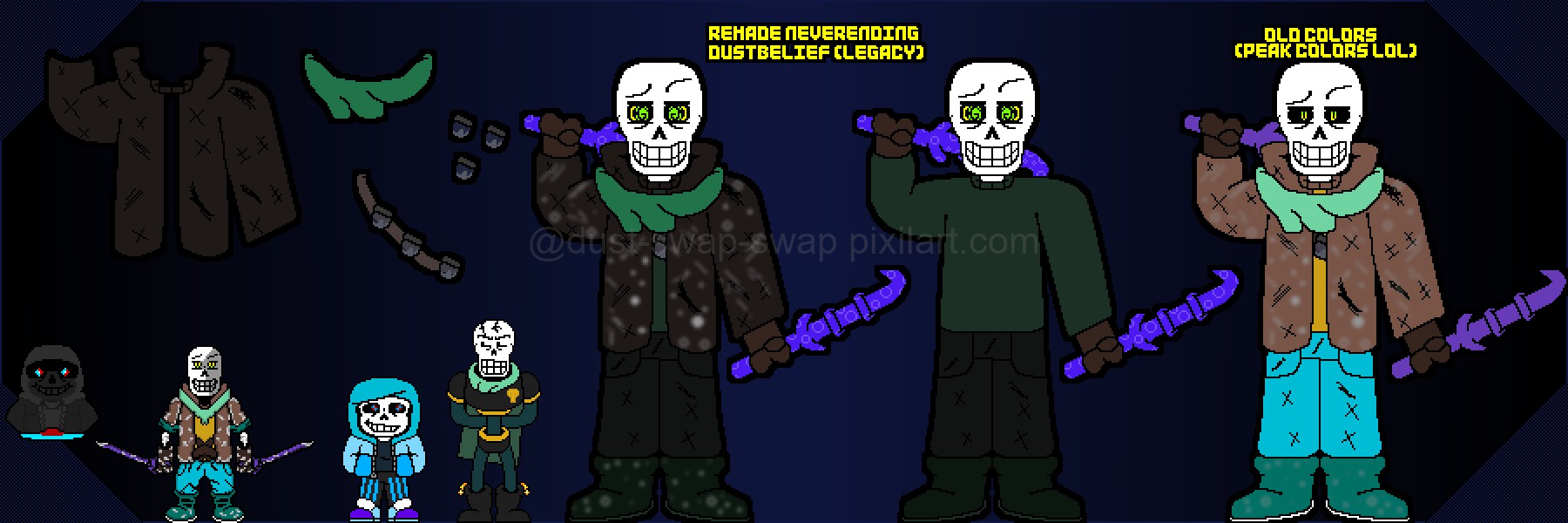 Pixilart - Old NeverEnding Dustbelief Remake by dust-swap-swap