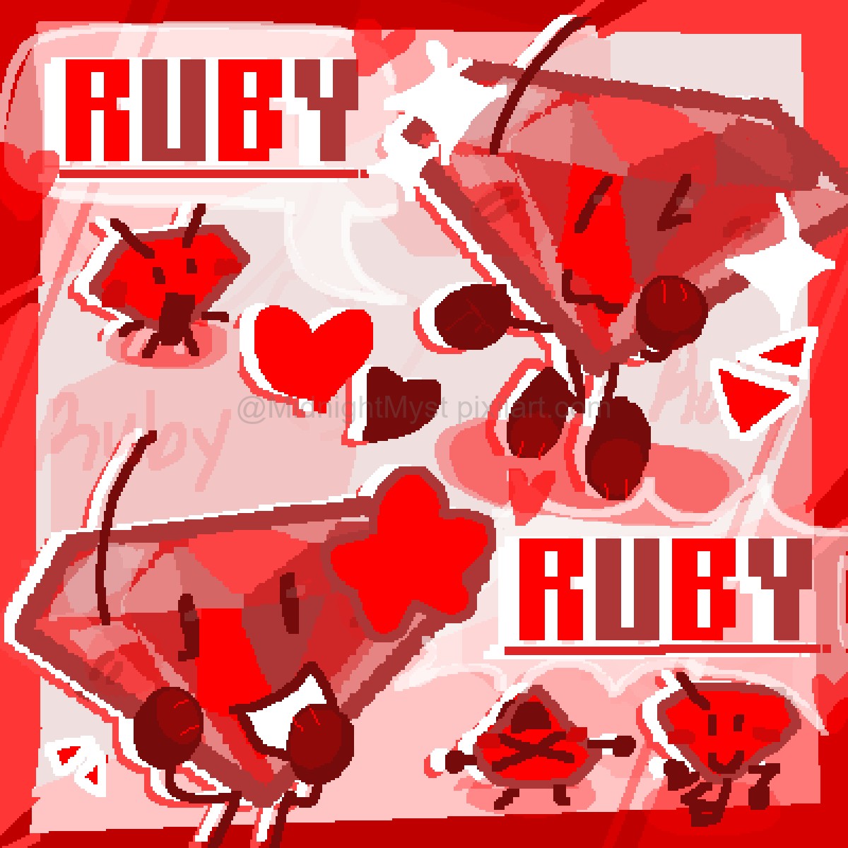 Pixilart - RUBY-- DRAWING COMPETITION W/ FRIENDS. (READ DESC) by ...