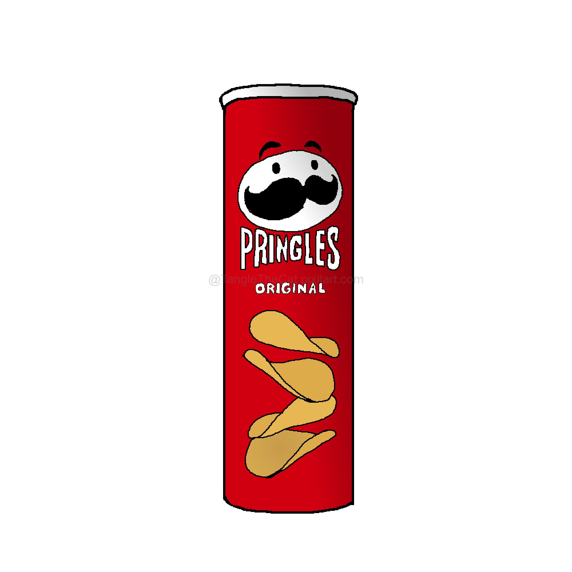 Pixilart - Pringles by TangleTheCat