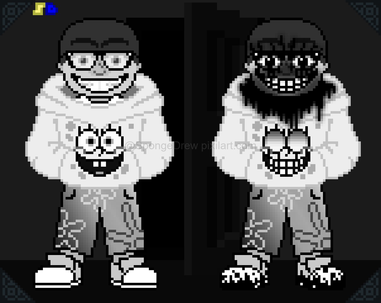Pixilart - SpongeDrew Human Alternate Sprite by SpongeDrew