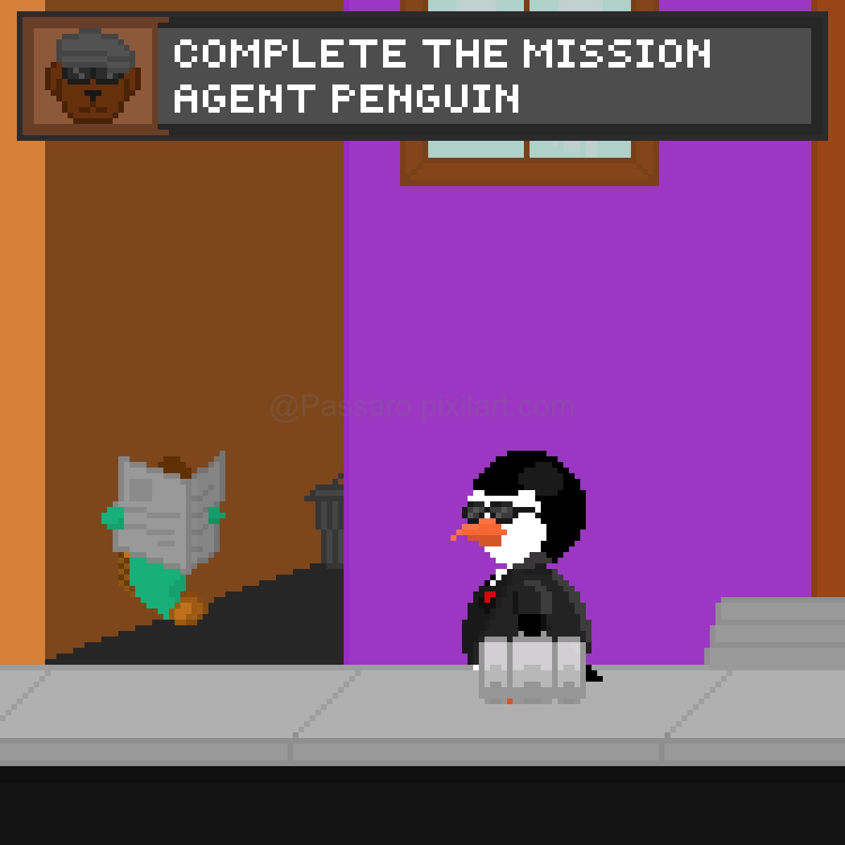 Pixilart - An important mission for agent penguin by Passaro