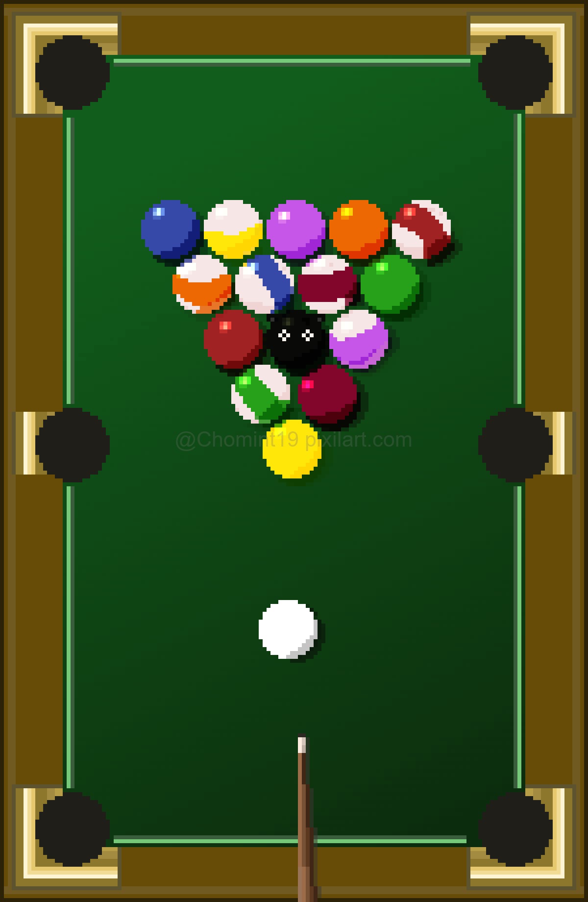 Pool Table - Daily Art Challenge - Pixilart