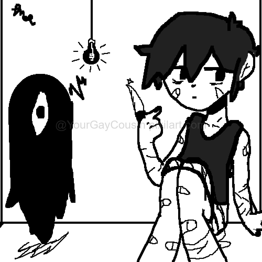 Pixilart - Omori White Space by AyoThePizzaHerr