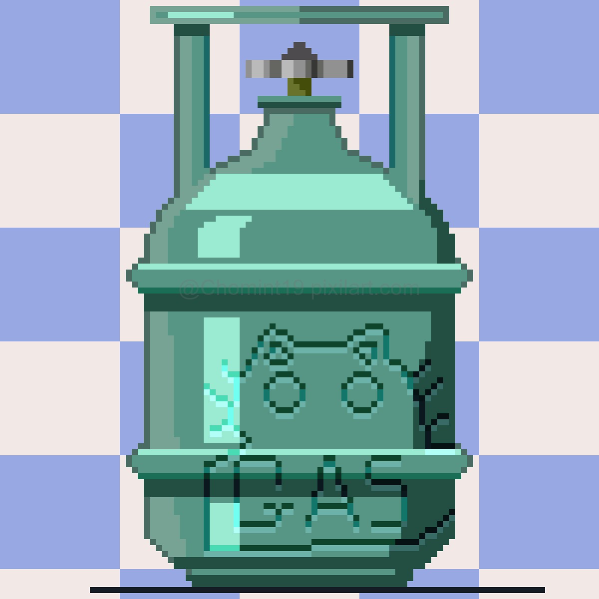 Pixilart - Day 302 Gas Tank by Chomint19