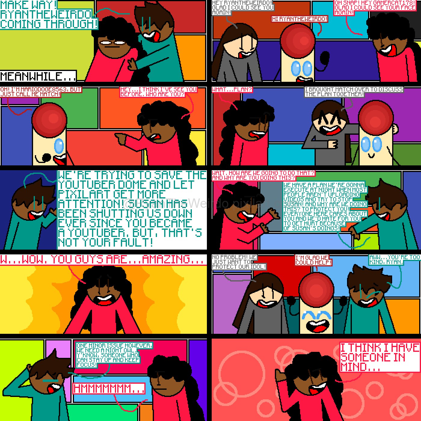 Episode 53 - The Youtuber Dome - Pixilart Comics