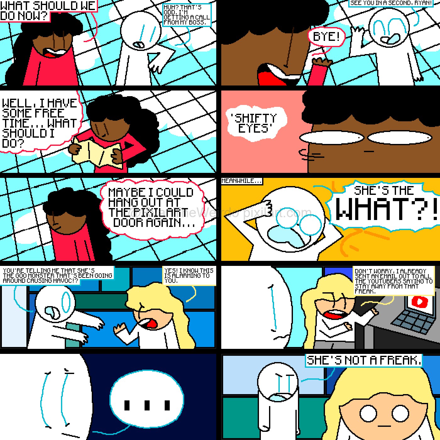 Episode 34 - The Youtuber Dome - Pixilart Comics