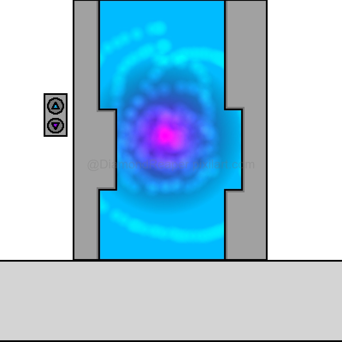 Pixilart - Time Travel Elevator Challenge by DiamondReaper