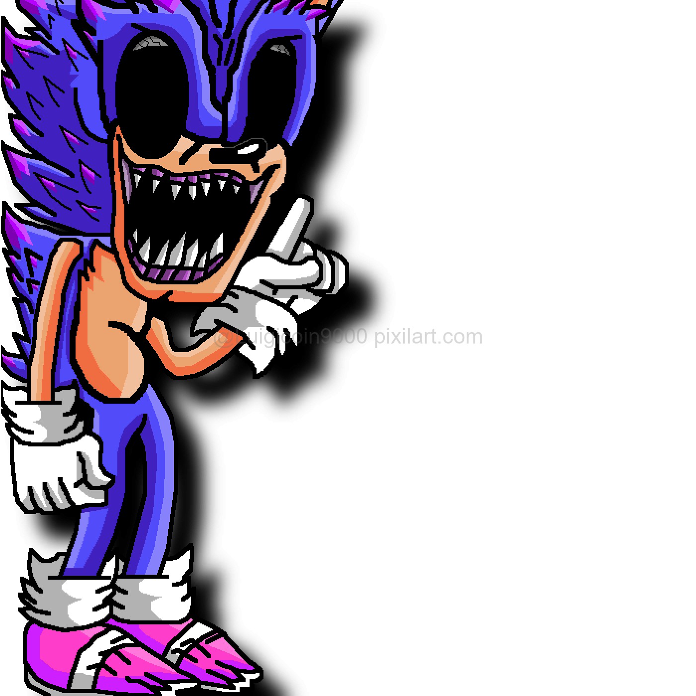 Pixilart - Sonic.Exe Phase 3 by DLkmnUDmk9WOJ5q