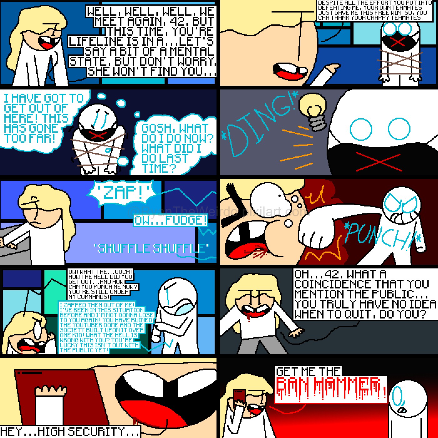 Episode 66 - The Youtuber Dome [SEASON FINALE] - Pixilart Comics