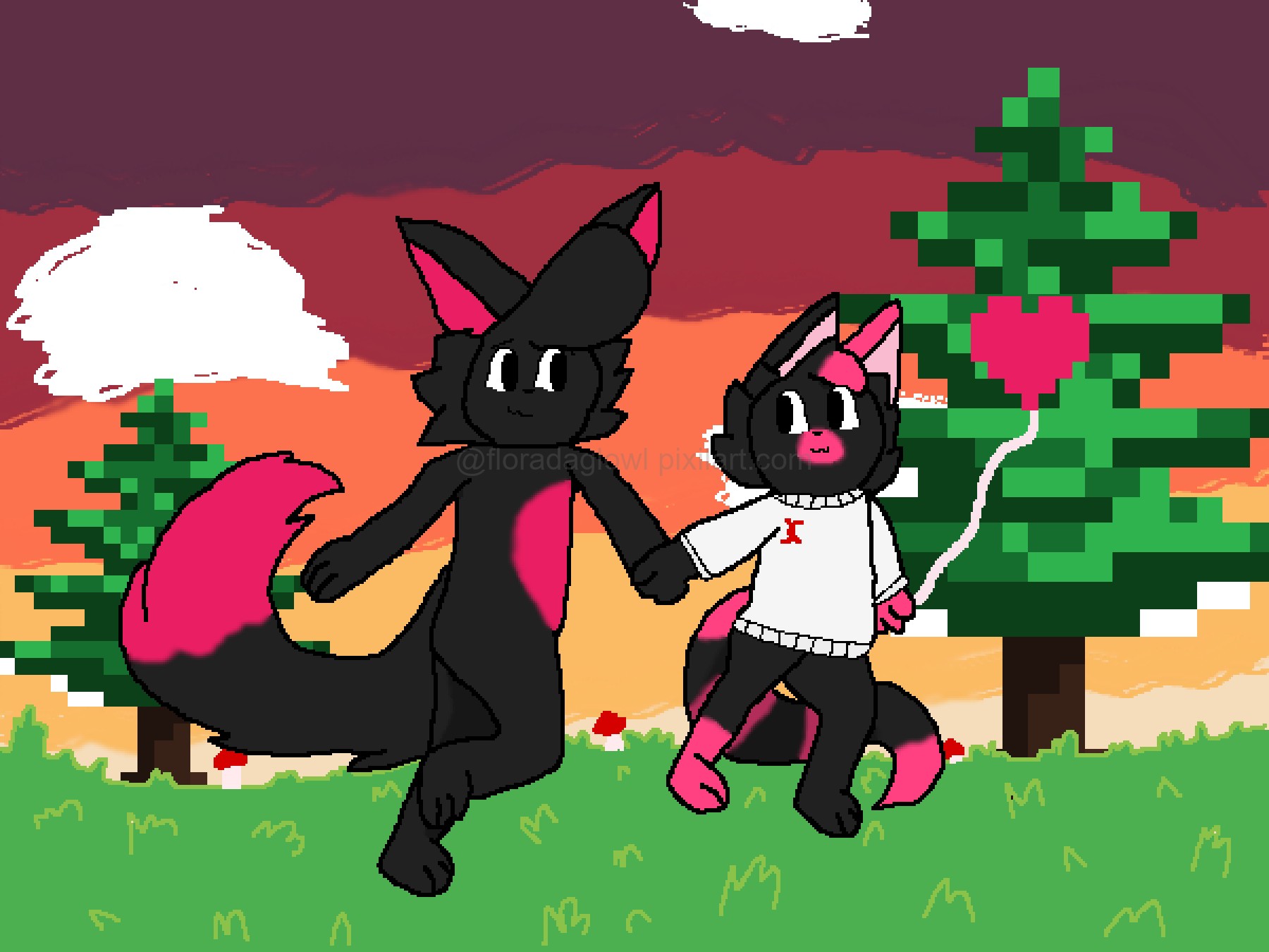 Pixilart - Blackpink Kitty & cat Jennie by floradaglowl